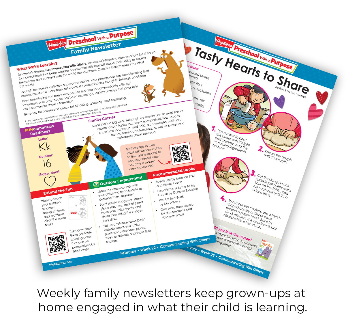 Preschool Learning Kit | February Lessons and Themes | Highlights ...