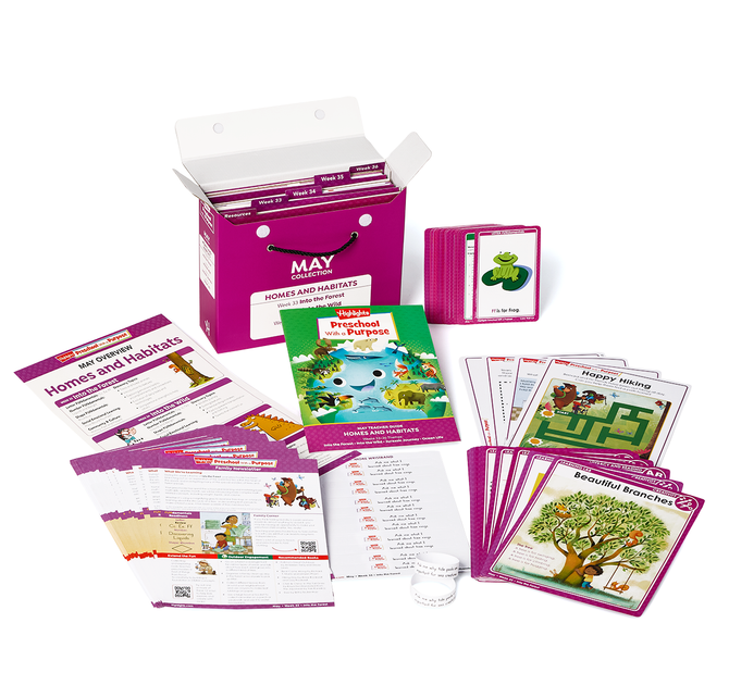May Preschool Learning Kit | Preschool with a Purpose – Highlights ...